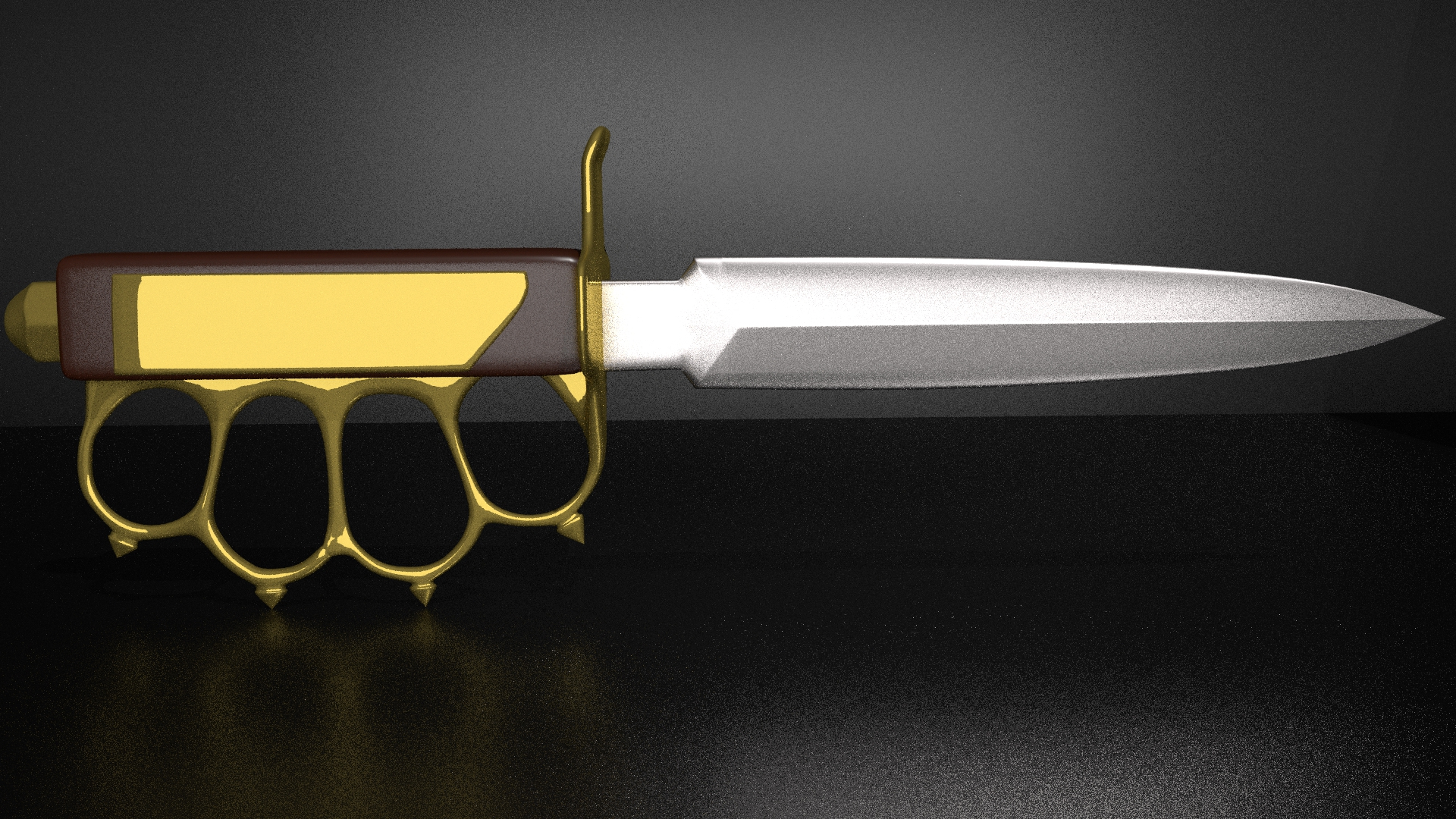 knuckle nife 3d model