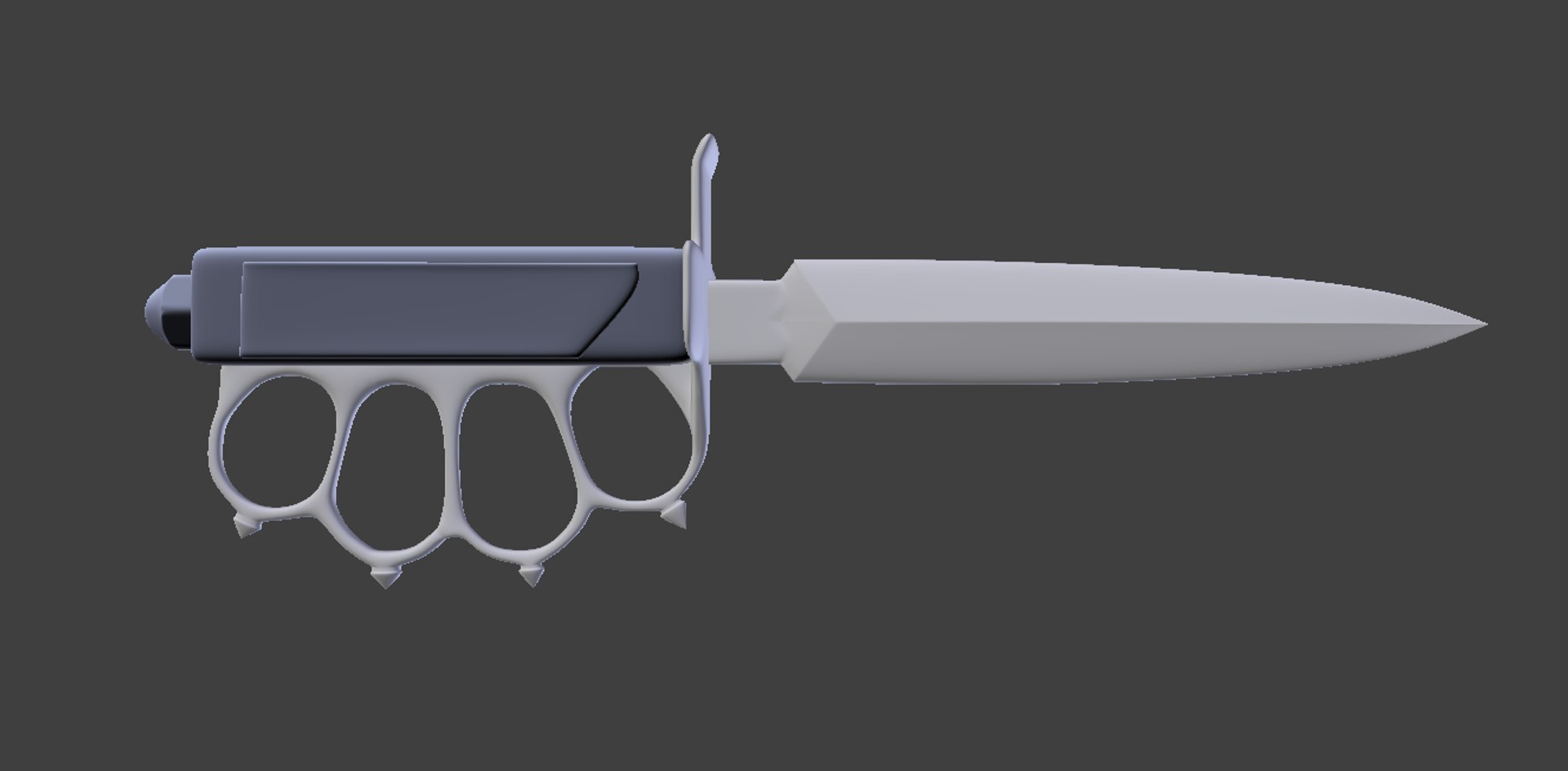 Knuckle Nife 3d Model