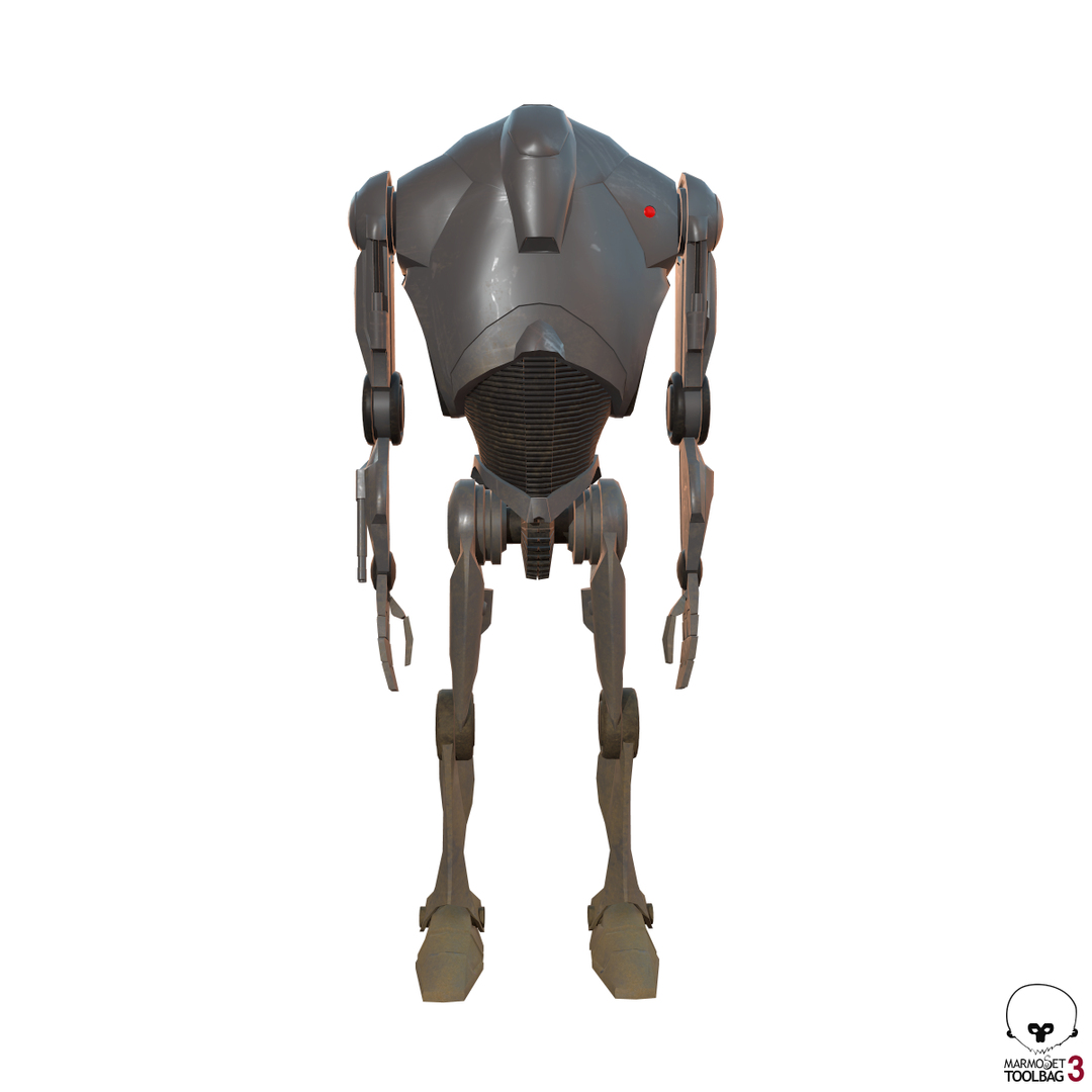 3D Model Super Battle Droid B2 - TurboSquid 1191801