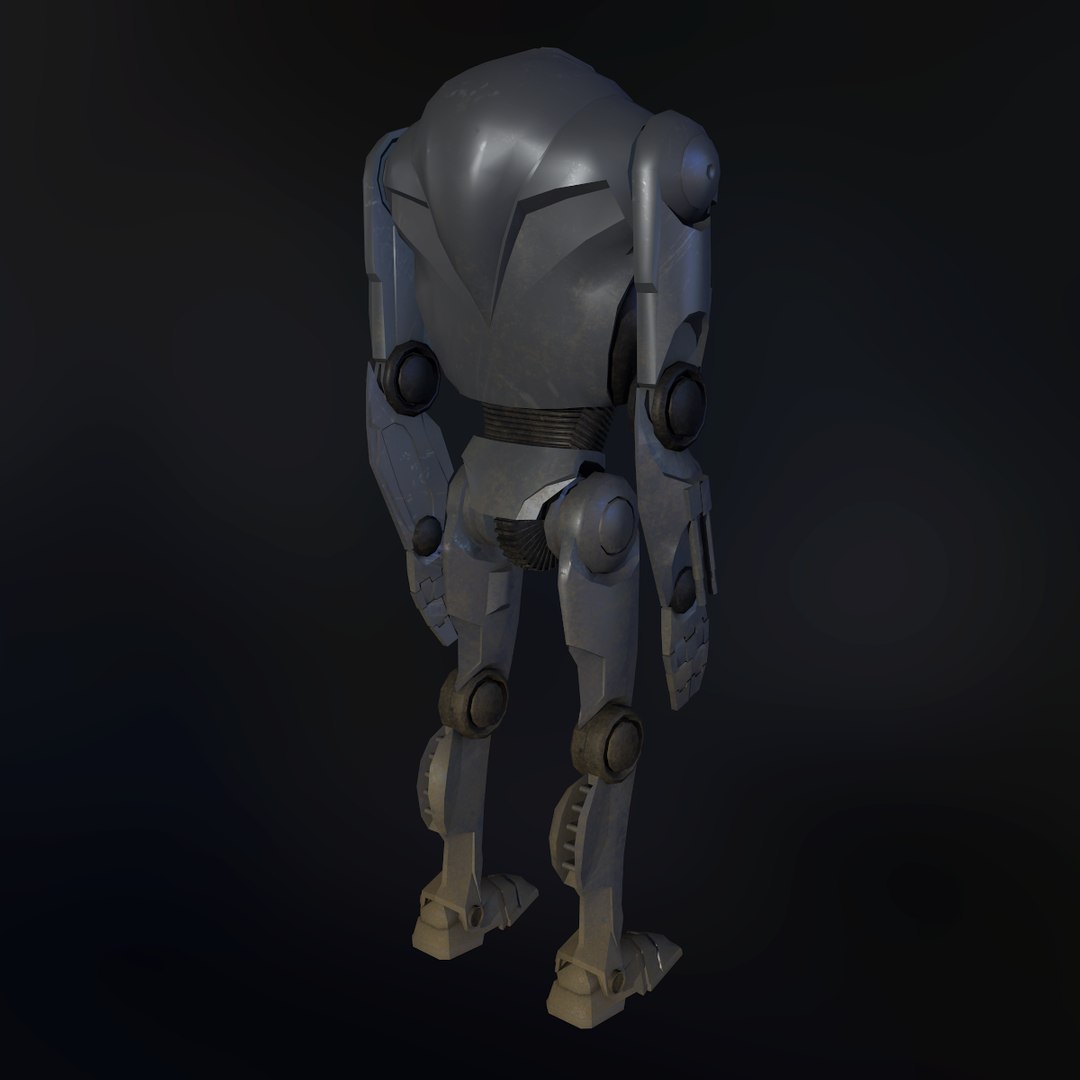 3D Model Super Battle Droid B2 - TurboSquid 1191801