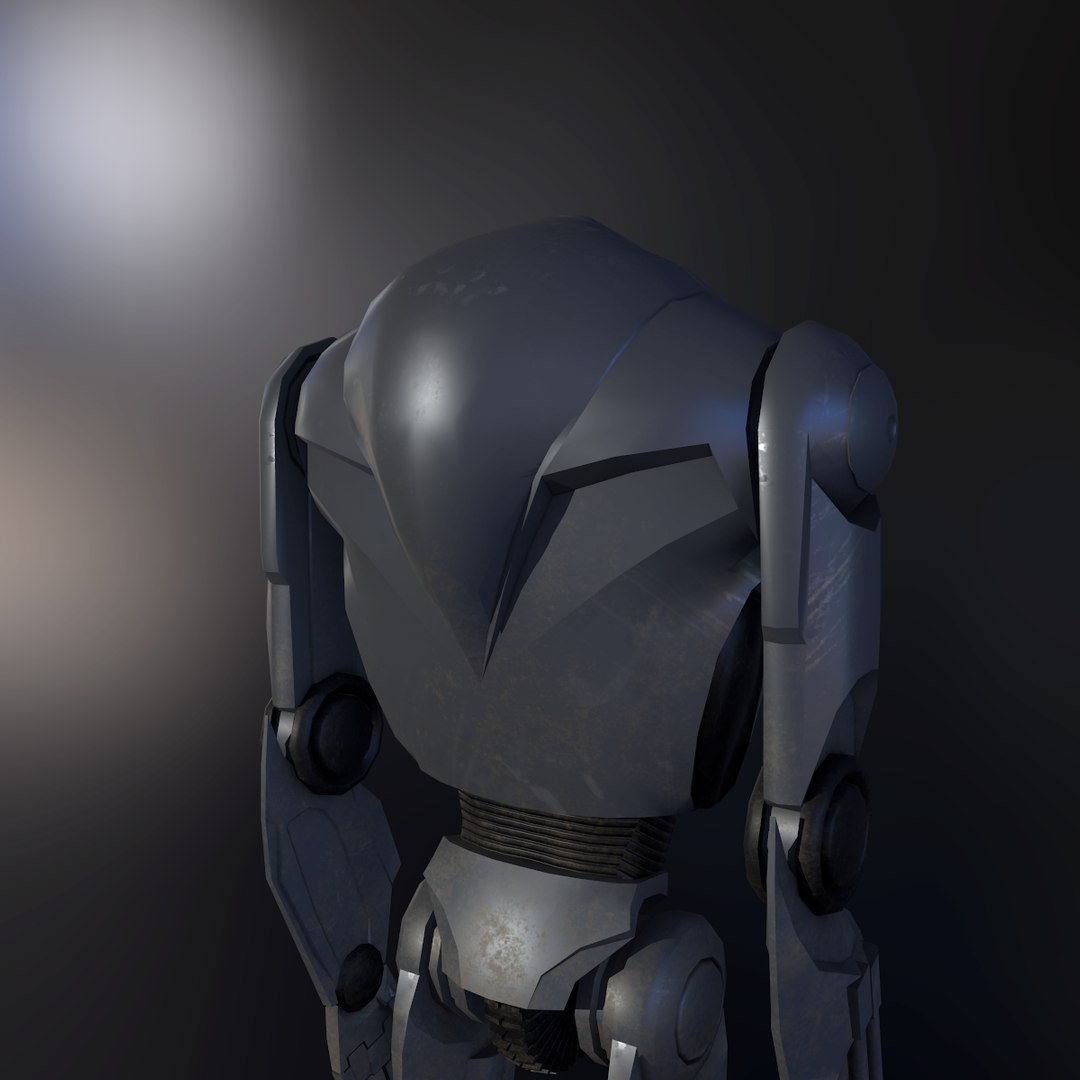 3D Model Super Battle Droid B2 - TurboSquid 1191801