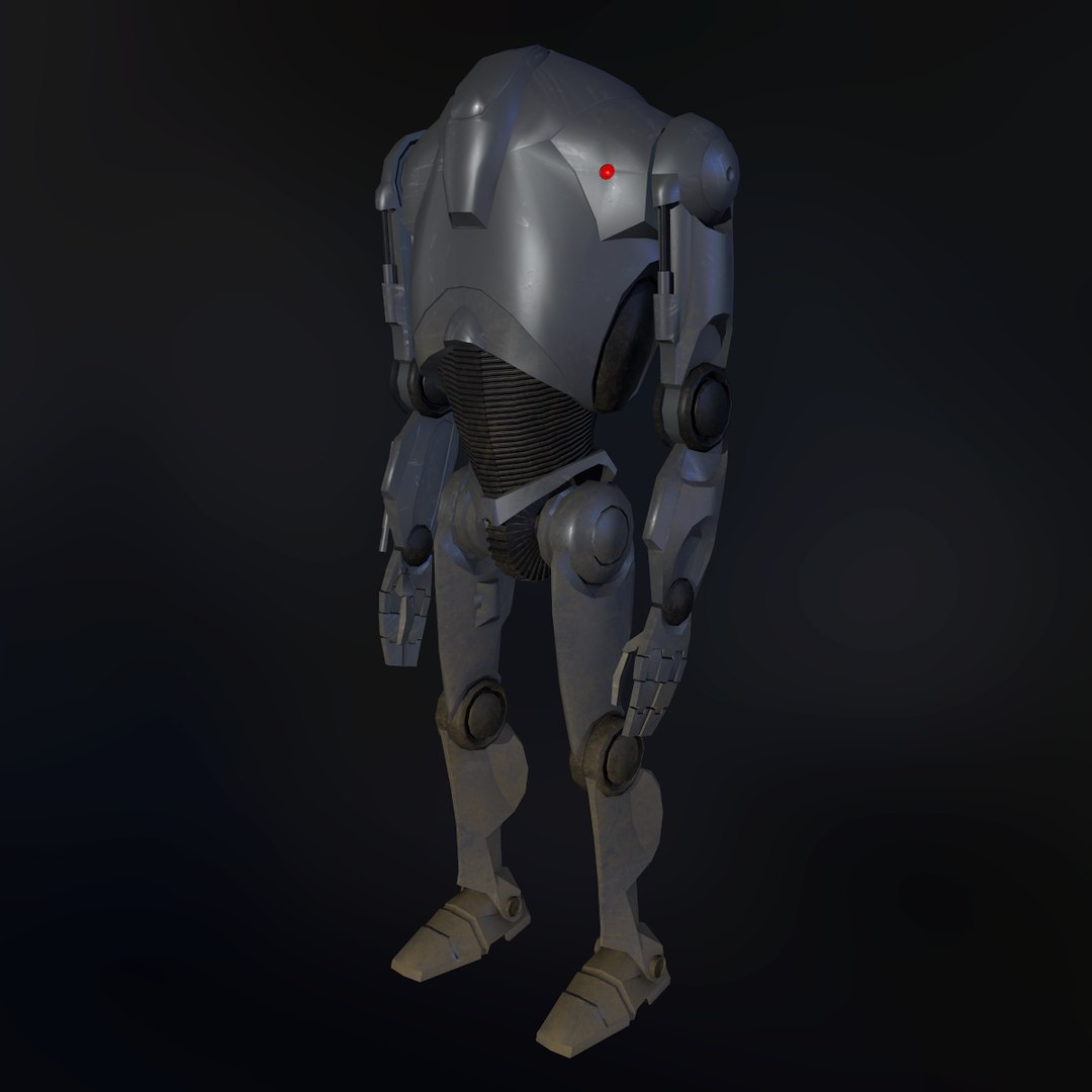 3D Model Super Battle Droid B2 - TurboSquid 1191801
