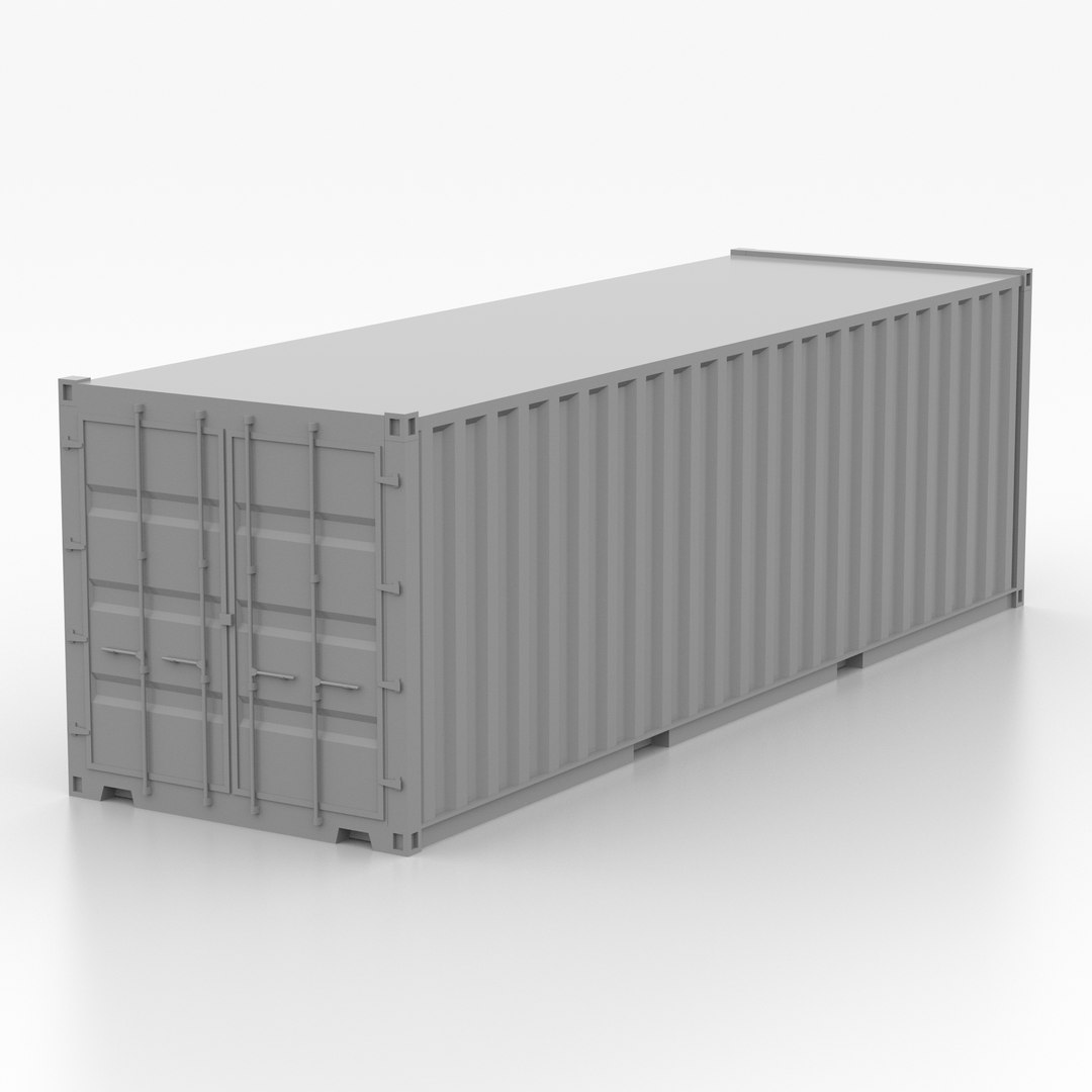 Shipping Containr 3d X