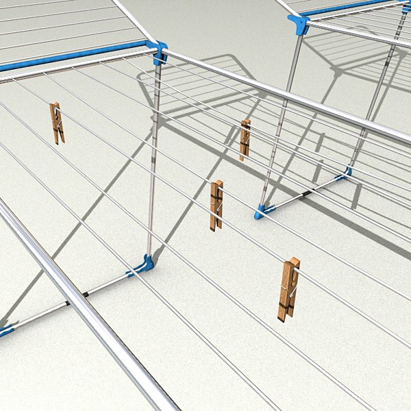 dryer rack 3d model