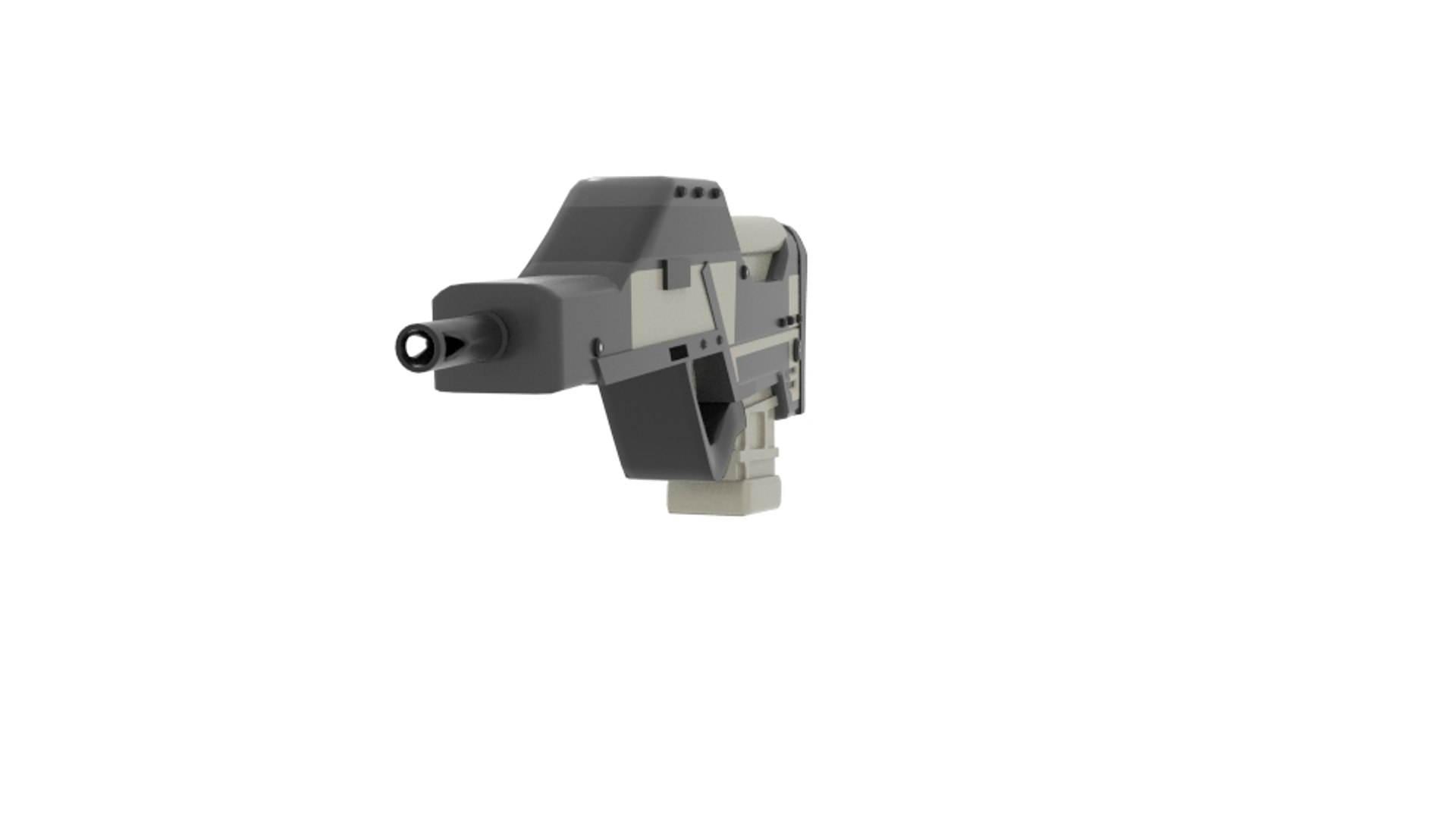 Free 3D Model Myweapon Flat Gun - TurboSquid 1210378