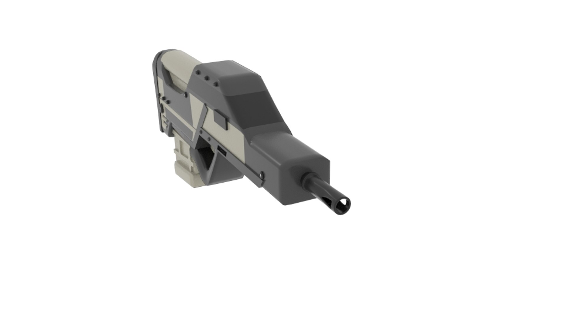 Free 3D Model Myweapon Flat Gun - TurboSquid 1210378