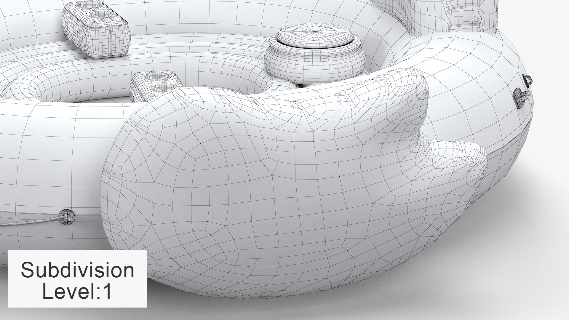 Flamingo Party Island 3D Model - TurboSquid 1578446