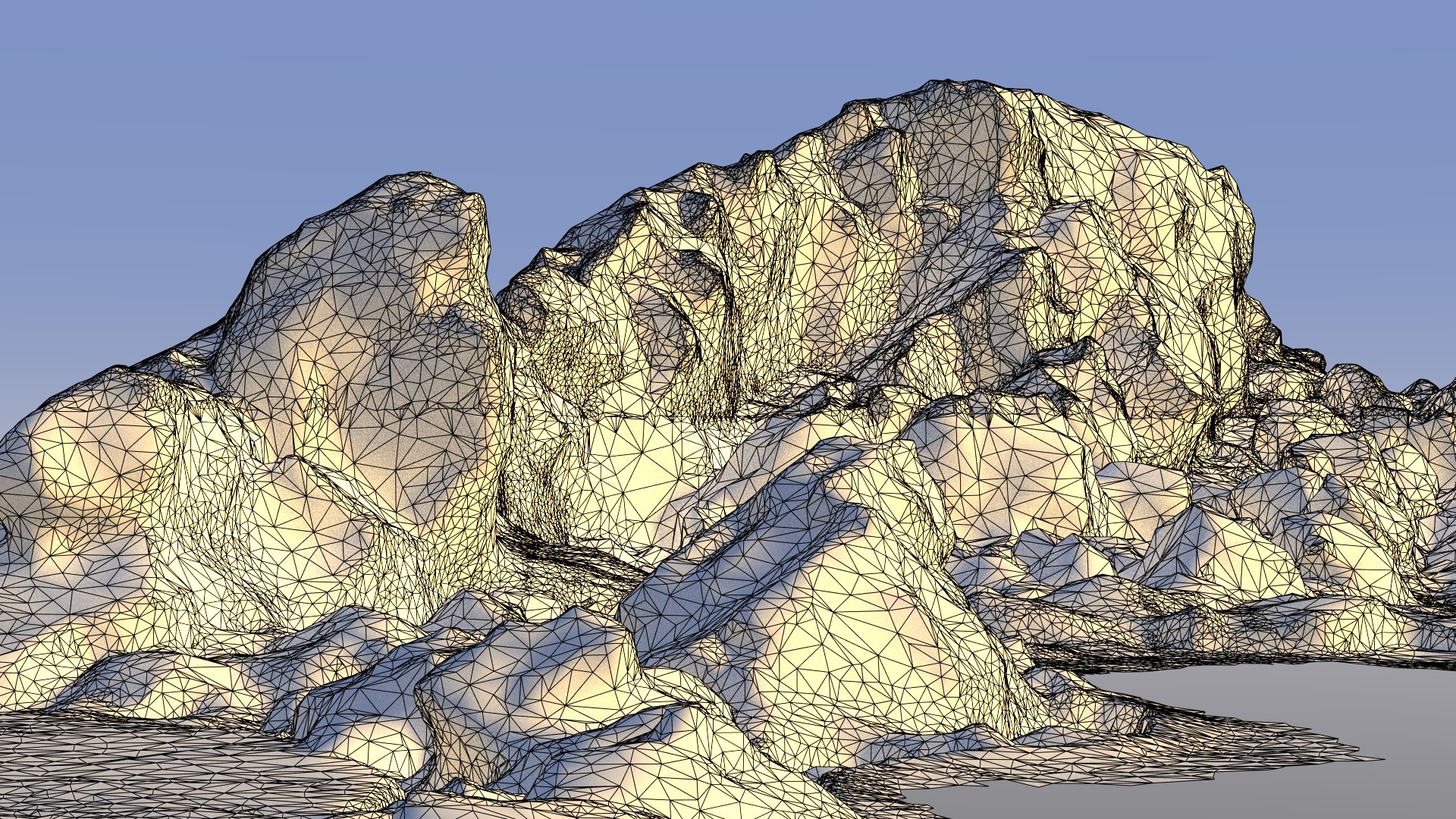 Cliff In The Sea 3D Model - TurboSquid 2039684