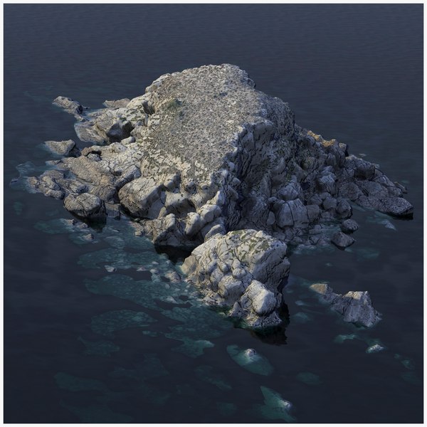 Cliff in the sea3D模型 - TurboSquid 2039684