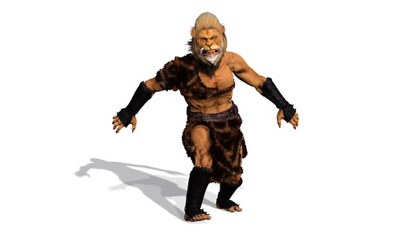 modelo 3d hombre león - TurboSquid 1853025