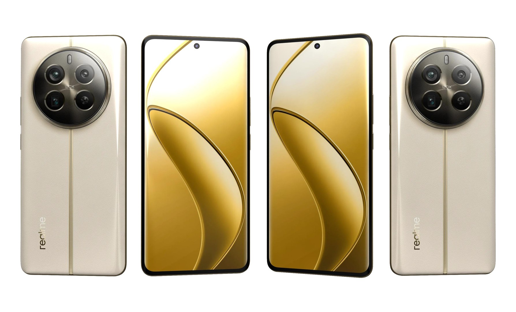 Realme 12 Pro Plus 5G White 3D Model - TurboSquid 2189997