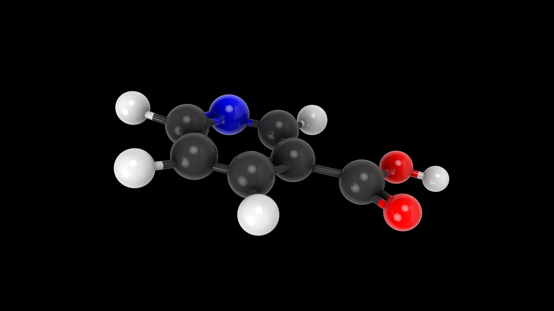 Vitamin B3 Molecular Structure 3D Model - TurboSquid 2192948