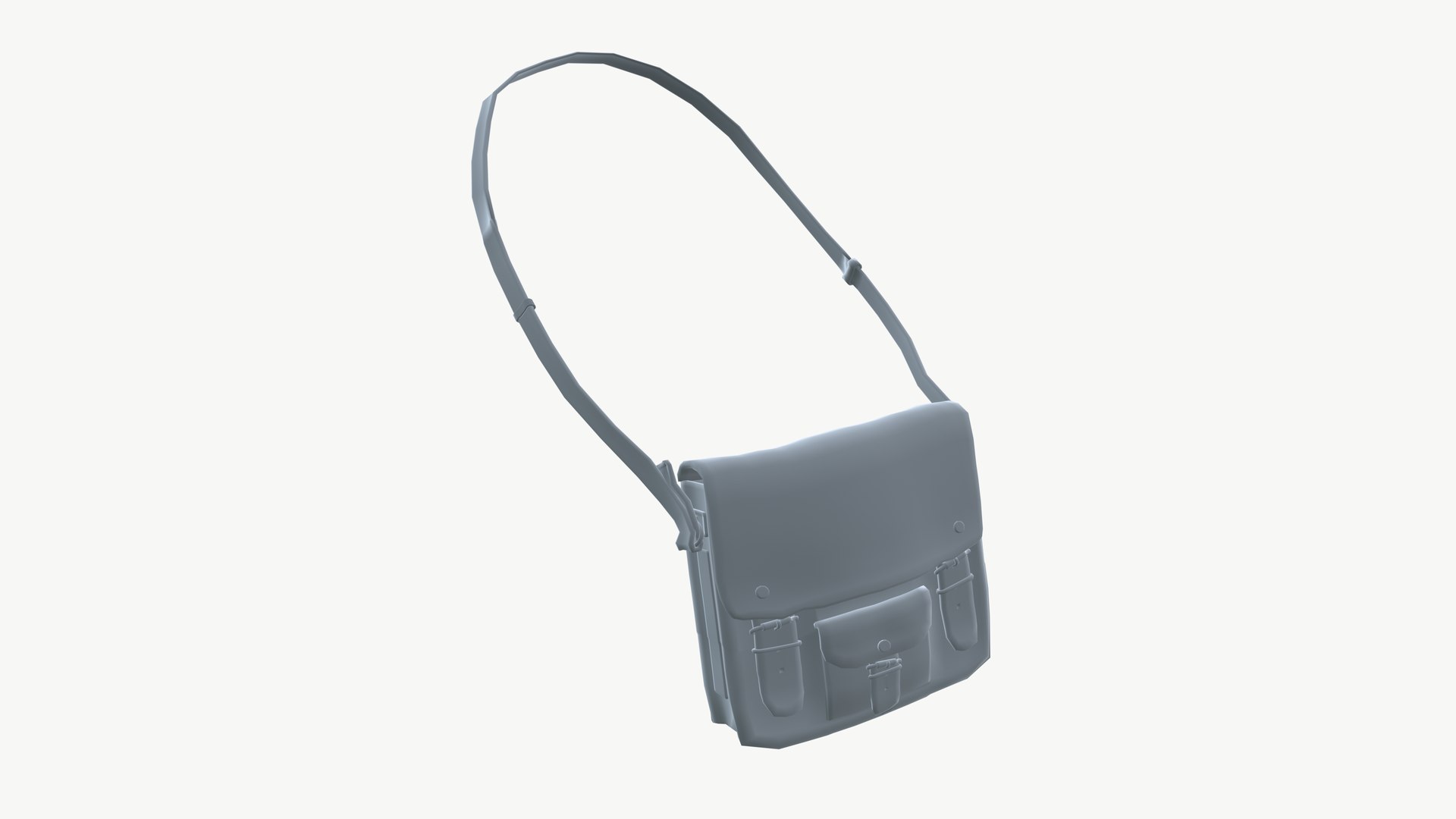 3D Model Leather Bag - TurboSquid 2340298