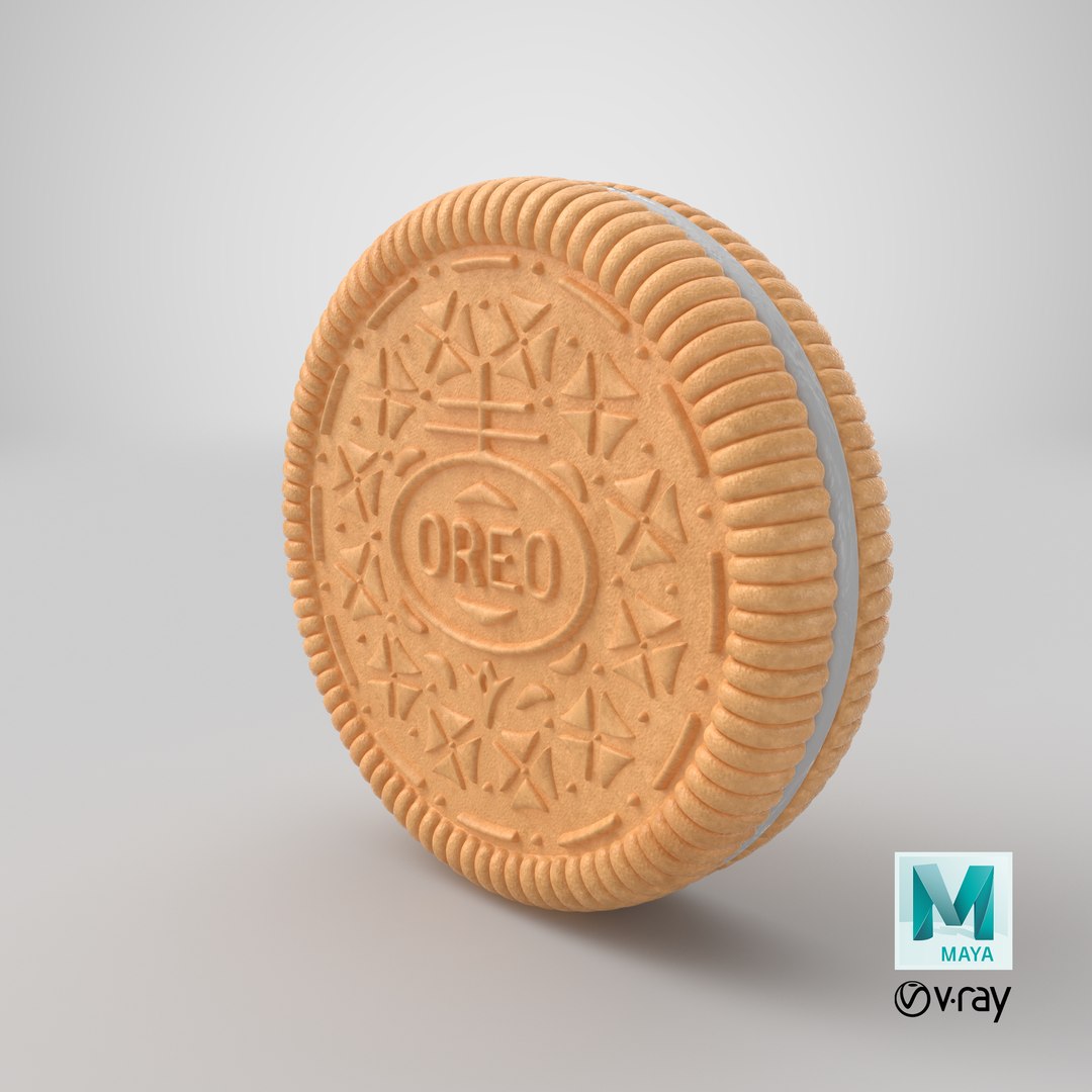 3D Model Oreo Biscuit - TurboSquid 1355084