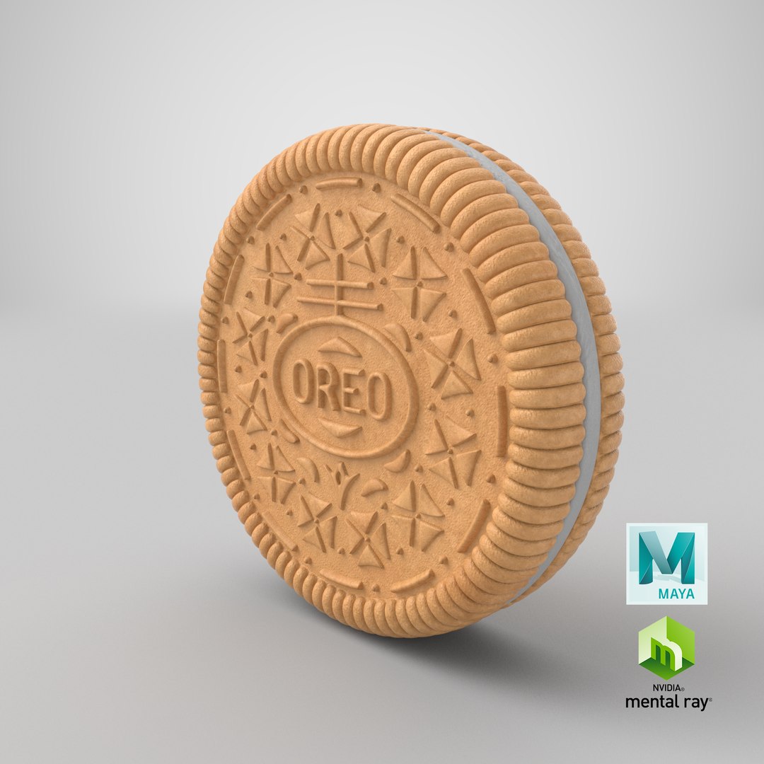 3D Model Oreo Biscuit - TurboSquid 1355084