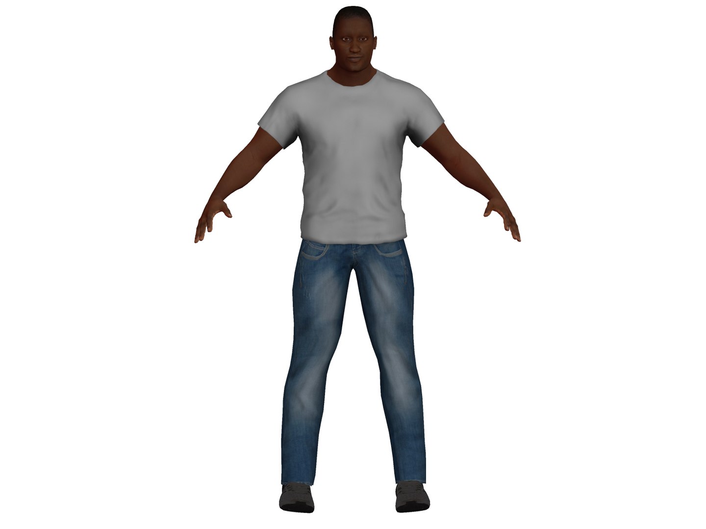 Adult Black Rigging 3D Model - TurboSquid 1535487