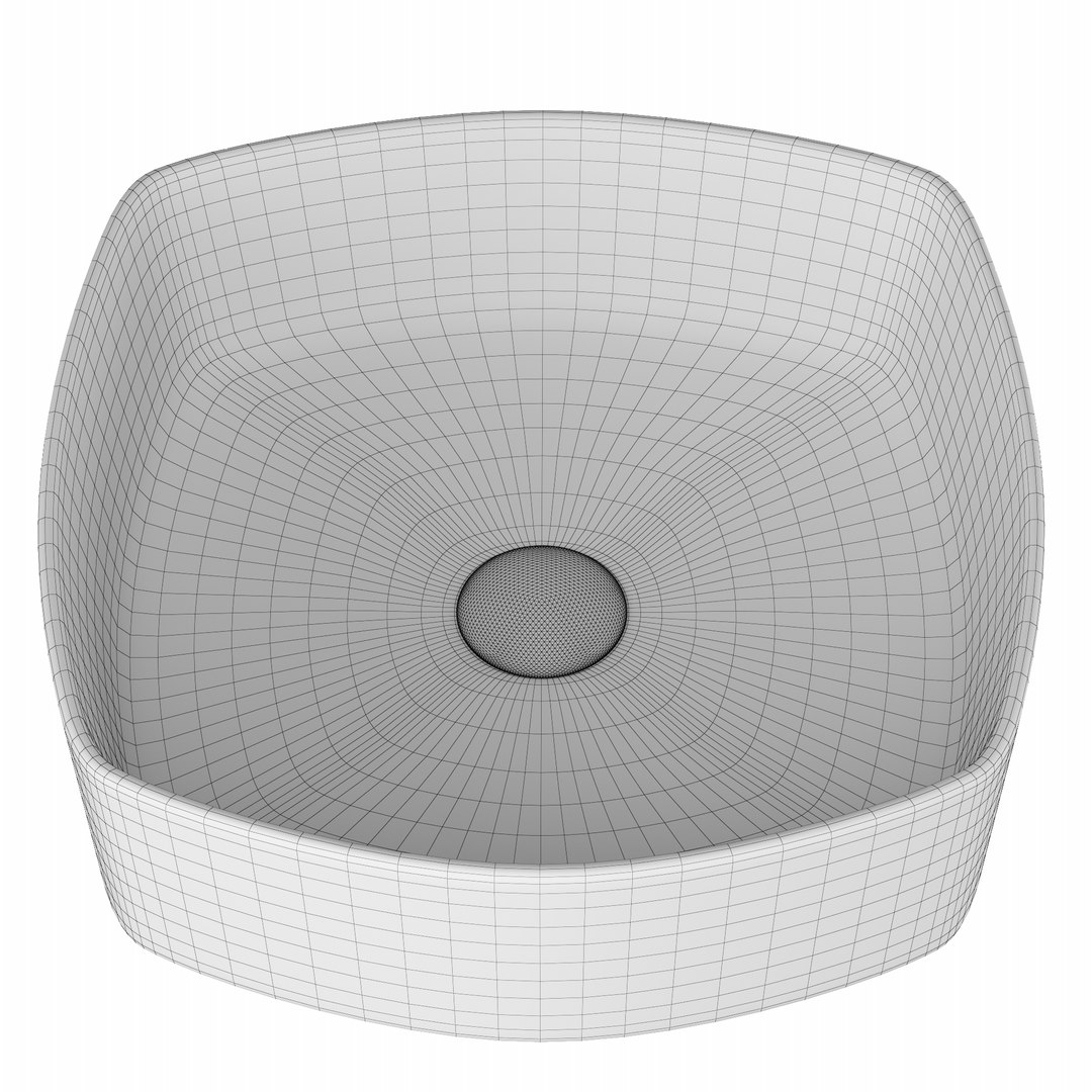 Table Wash Basin Rounded 3D Model - TurboSquid 1693563