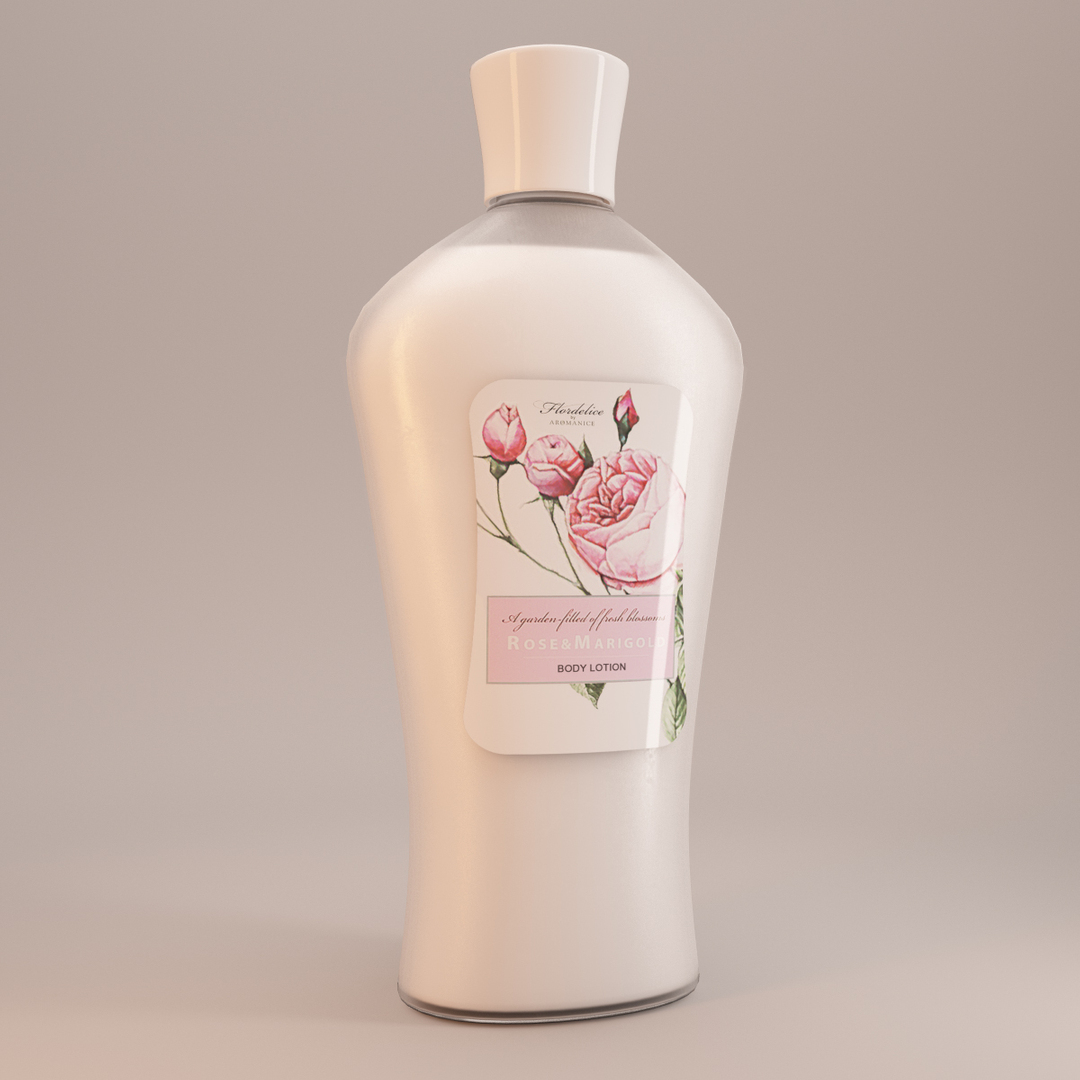 3d pack bathroom cosmetic model