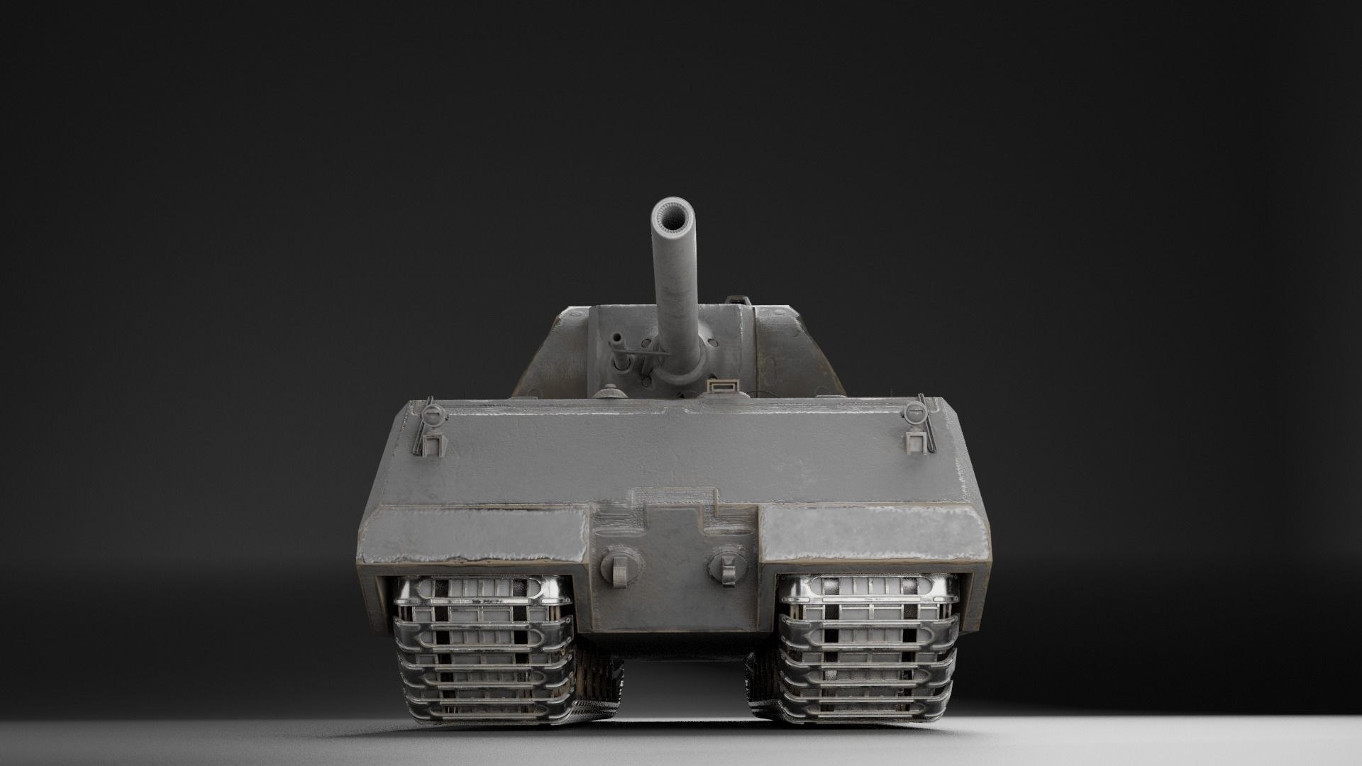 Low Poly Maus Panzer Tank - 3 Skins - Shell 3D - TurboSquid 1781344