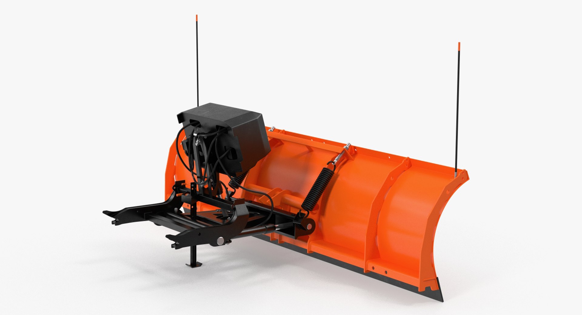 Snowplow generic model - TurboSquid 1278027