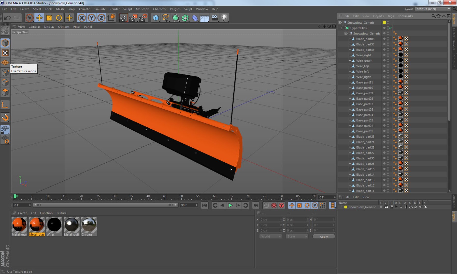 Snowplow Generic Model - TurboSquid 1278027