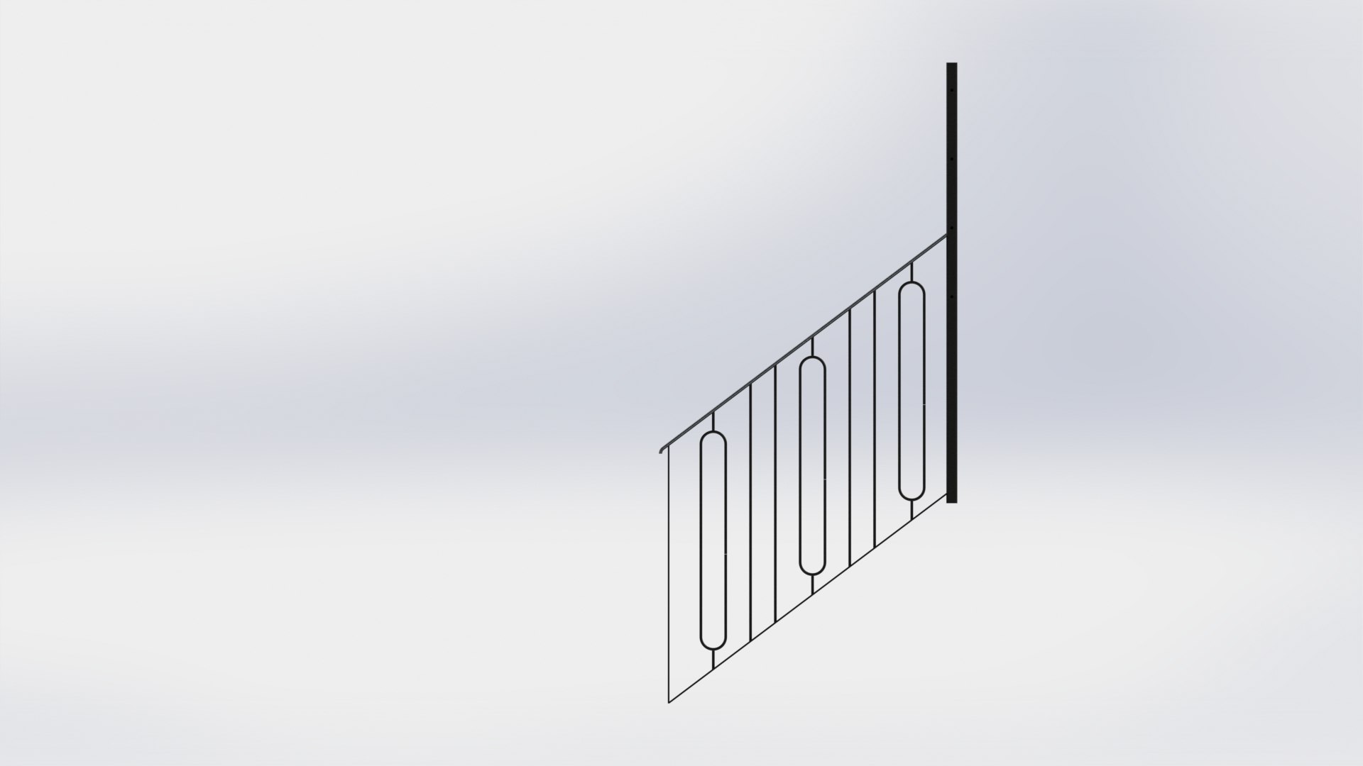 Steel Handrail Fabrication Drawing 3D 3D Model - TurboSquid 2287895