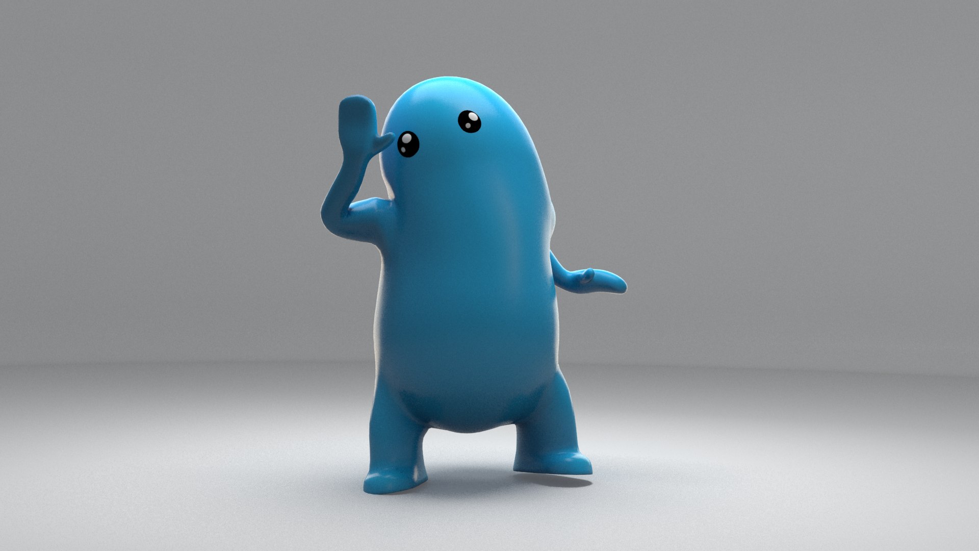 Cartoon Character Model - TurboSquid 1621111