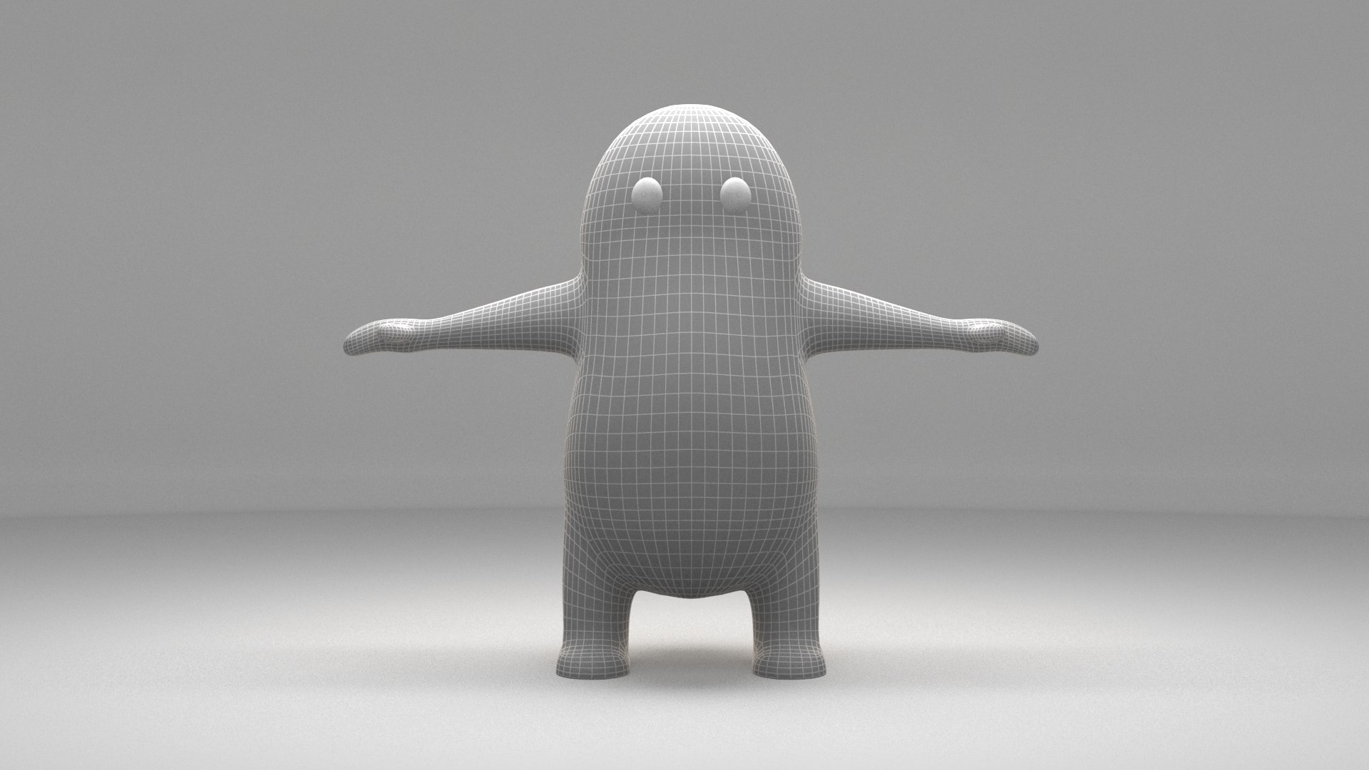 Cartoon Character Model - TurboSquid 1621111