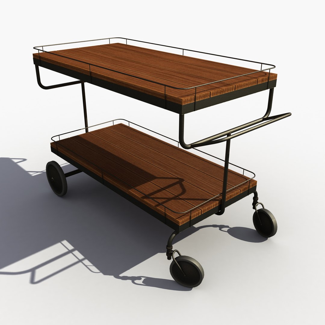 3d Model Food Cart