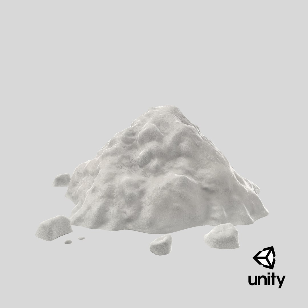 Loose pile cocaine 3D model - TurboSquid 1151208