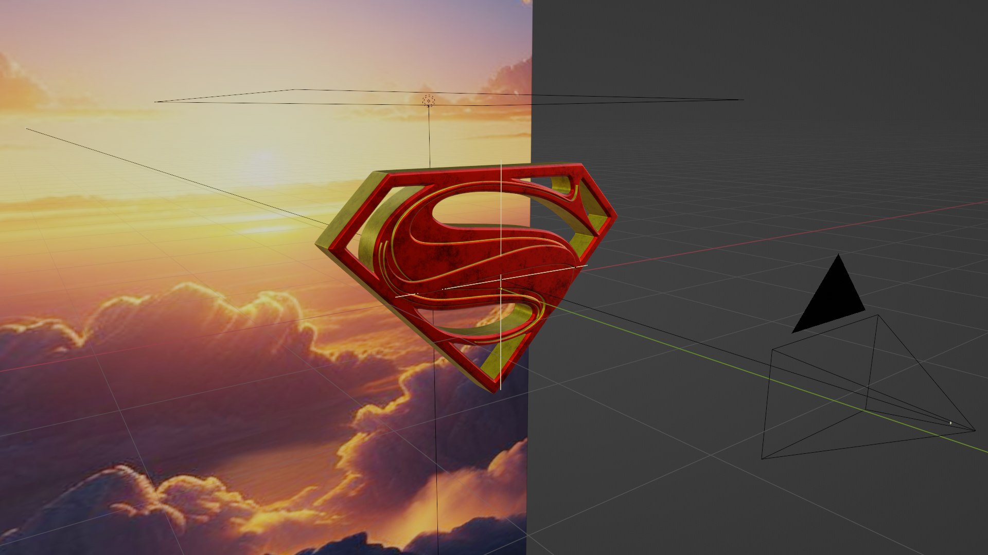 Superman Logo 3D Model - TurboSquid 2278395