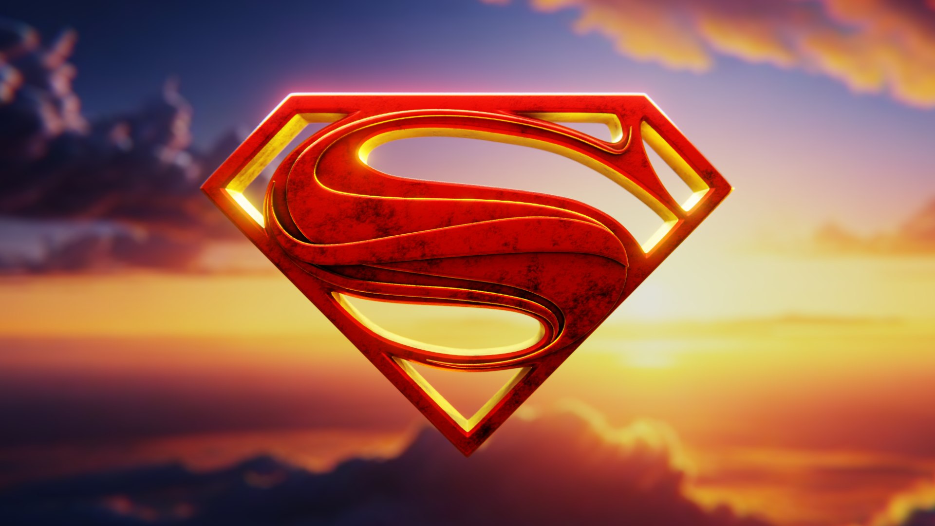 Superman Logo 3D Model - TurboSquid 2278395