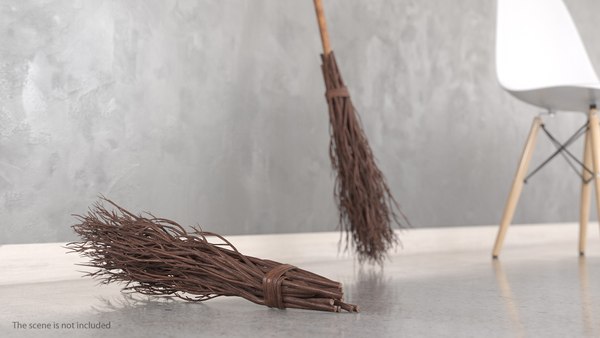 Besom broom 3D model - TurboSquid 1452783