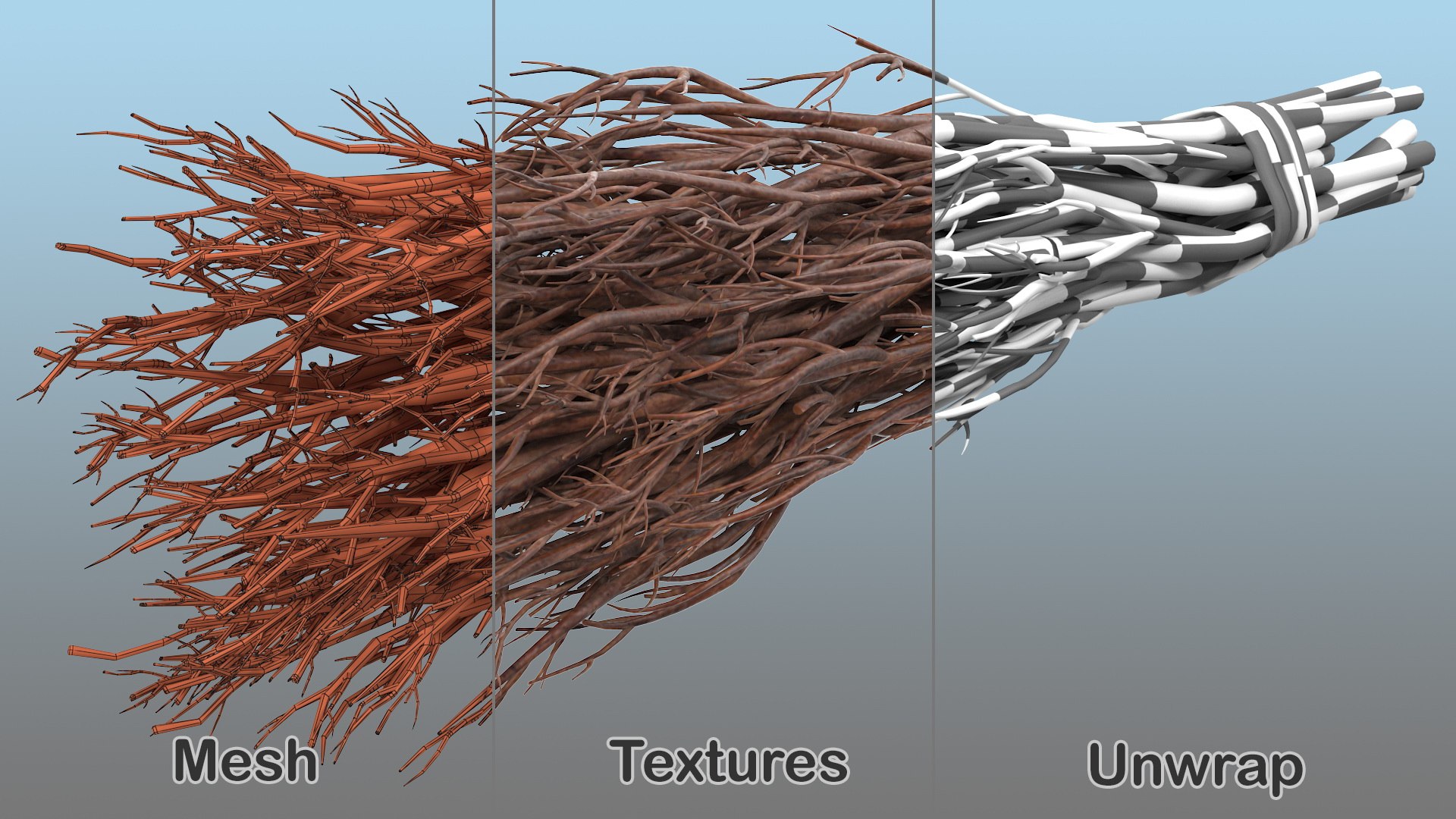 Besom Broom 3D Model - TurboSquid 1452783