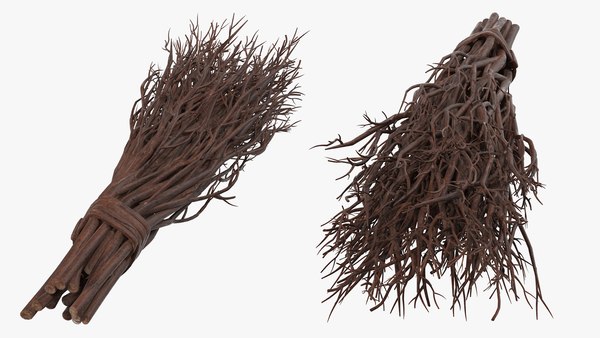 Besom broom 3D model - TurboSquid 1452783