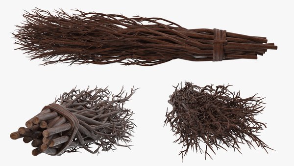 Besom broom 3D model - TurboSquid 1452783