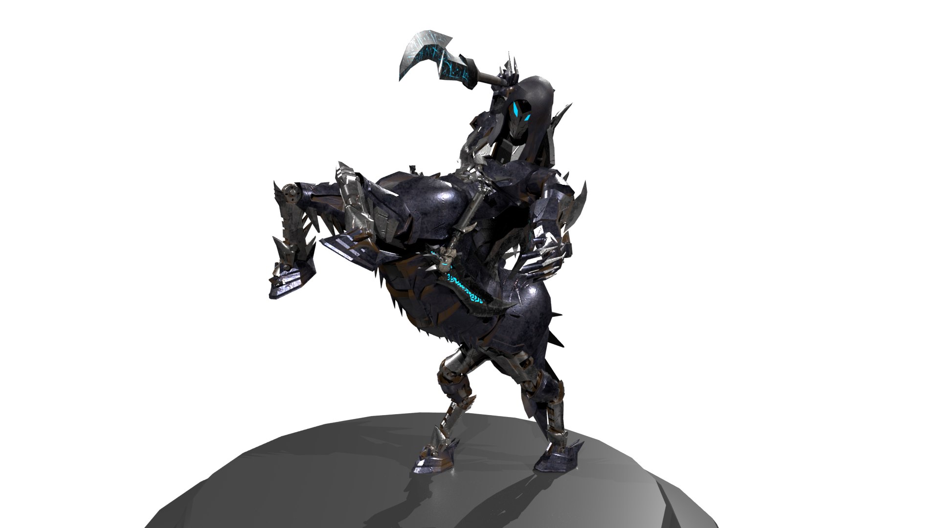 Mechanical Centaur Character 3D Model - TurboSquid 1397592