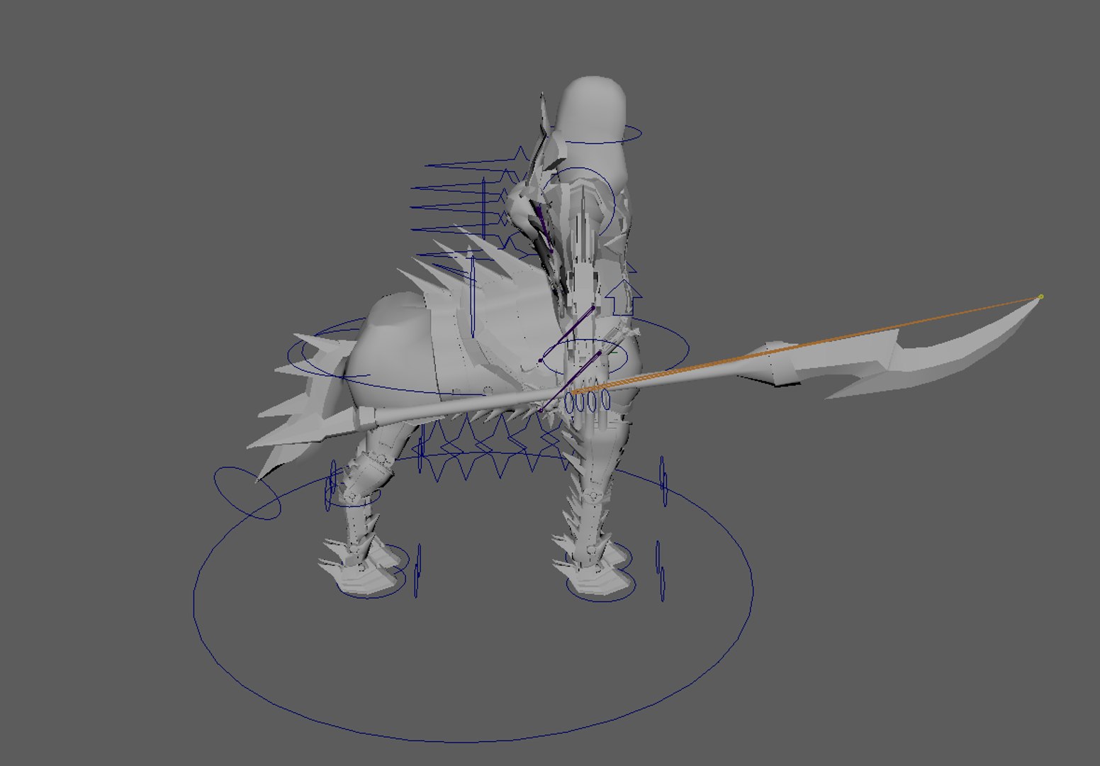 Mechanical Centaur Character 3D Model - TurboSquid 1397592