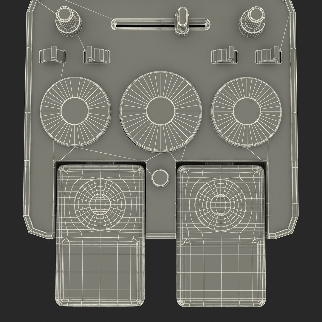 3d Model Ispin Dj Mixer Ipod