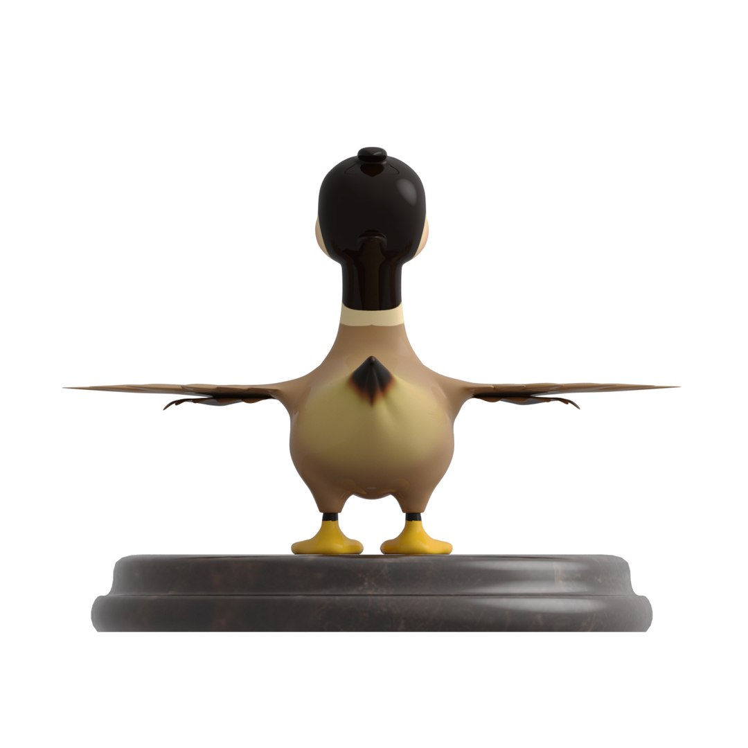 3D Model Wild Goose Rigged Character - TurboSquid 1435308