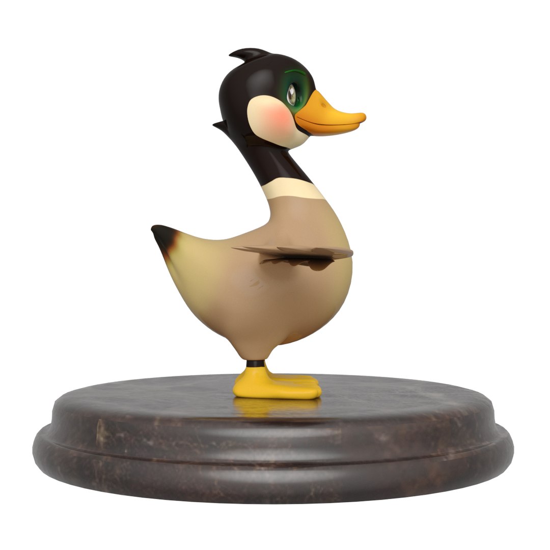 3D Model Wild Goose Rigged Character - TurboSquid 1435308