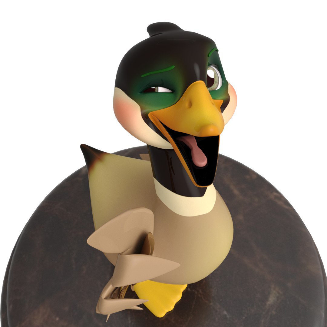 3D Model Wild Goose Rigged Character - TurboSquid 1435308