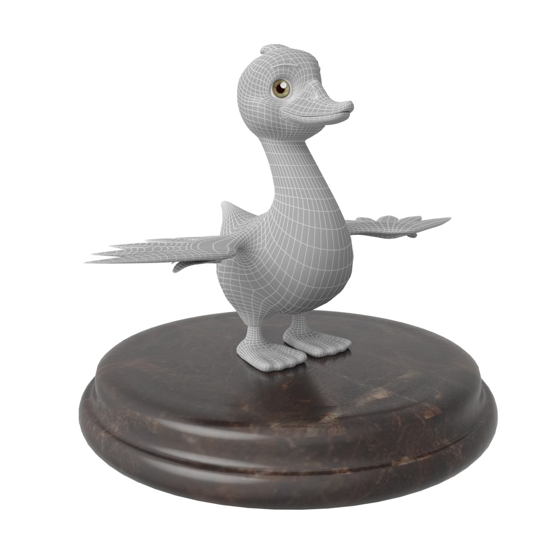 3D Model Wild Goose Rigged Character - TurboSquid 1435308