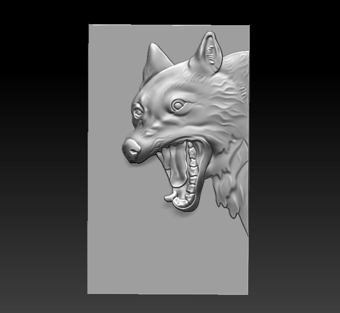 Stl Wolf Model - TurboSquid 1284626