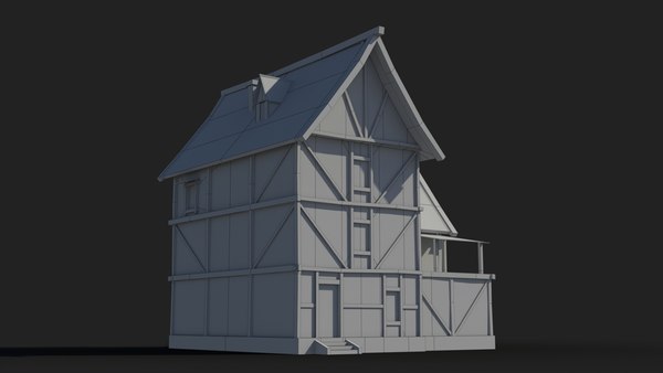 3D model 32 Medieval house Collection - TurboSquid 1871979