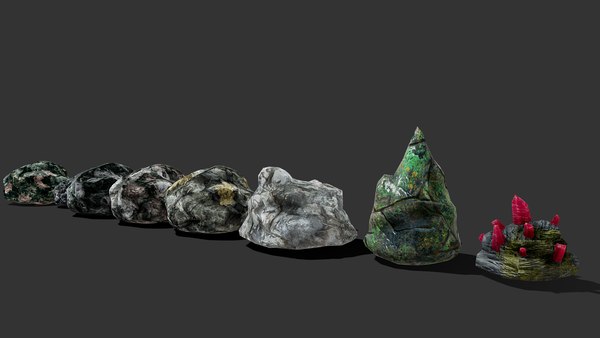 3D Ores and ingots 3 - TurboSquid 1723059