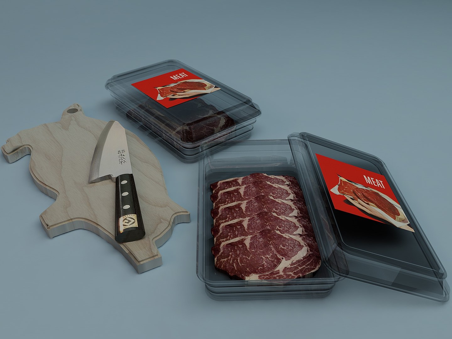3d Meat Model