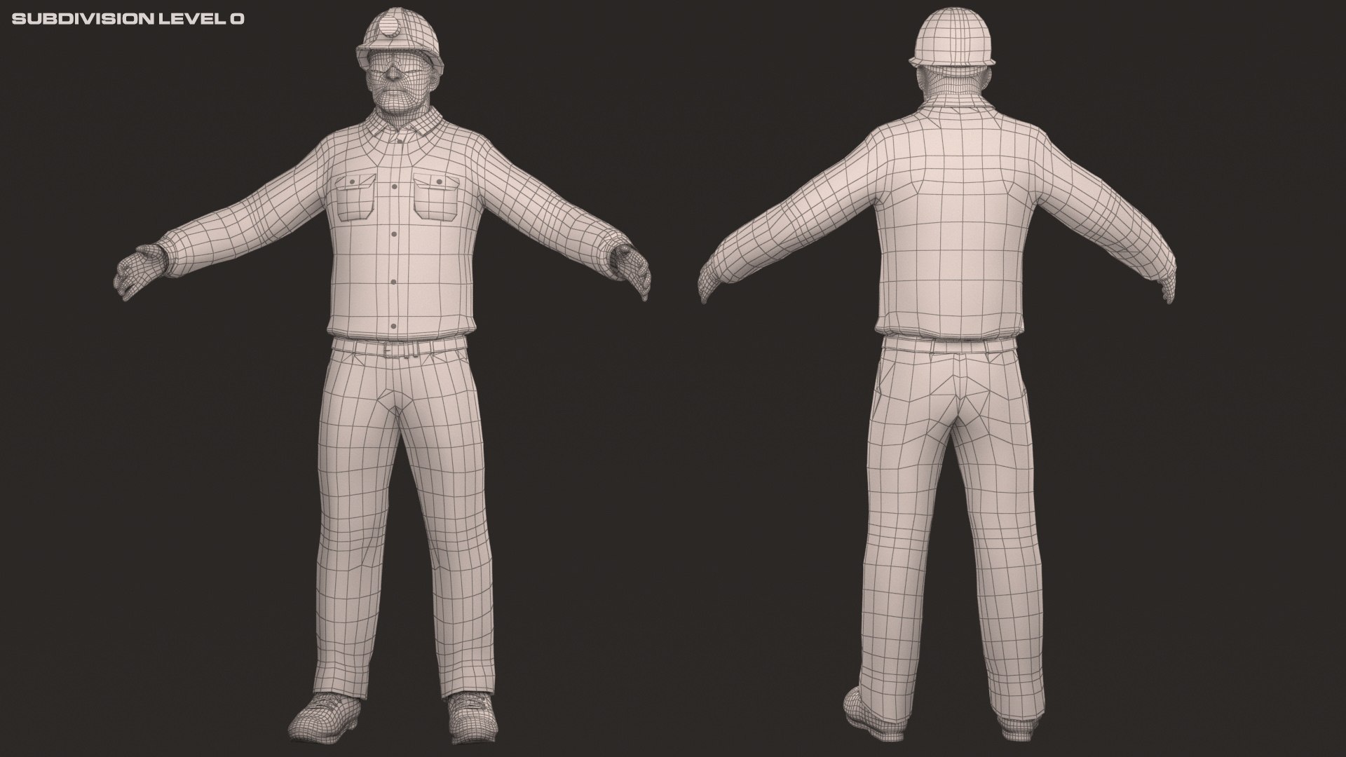 3D Miner 2020 4k Model - TurboSquid 1529711