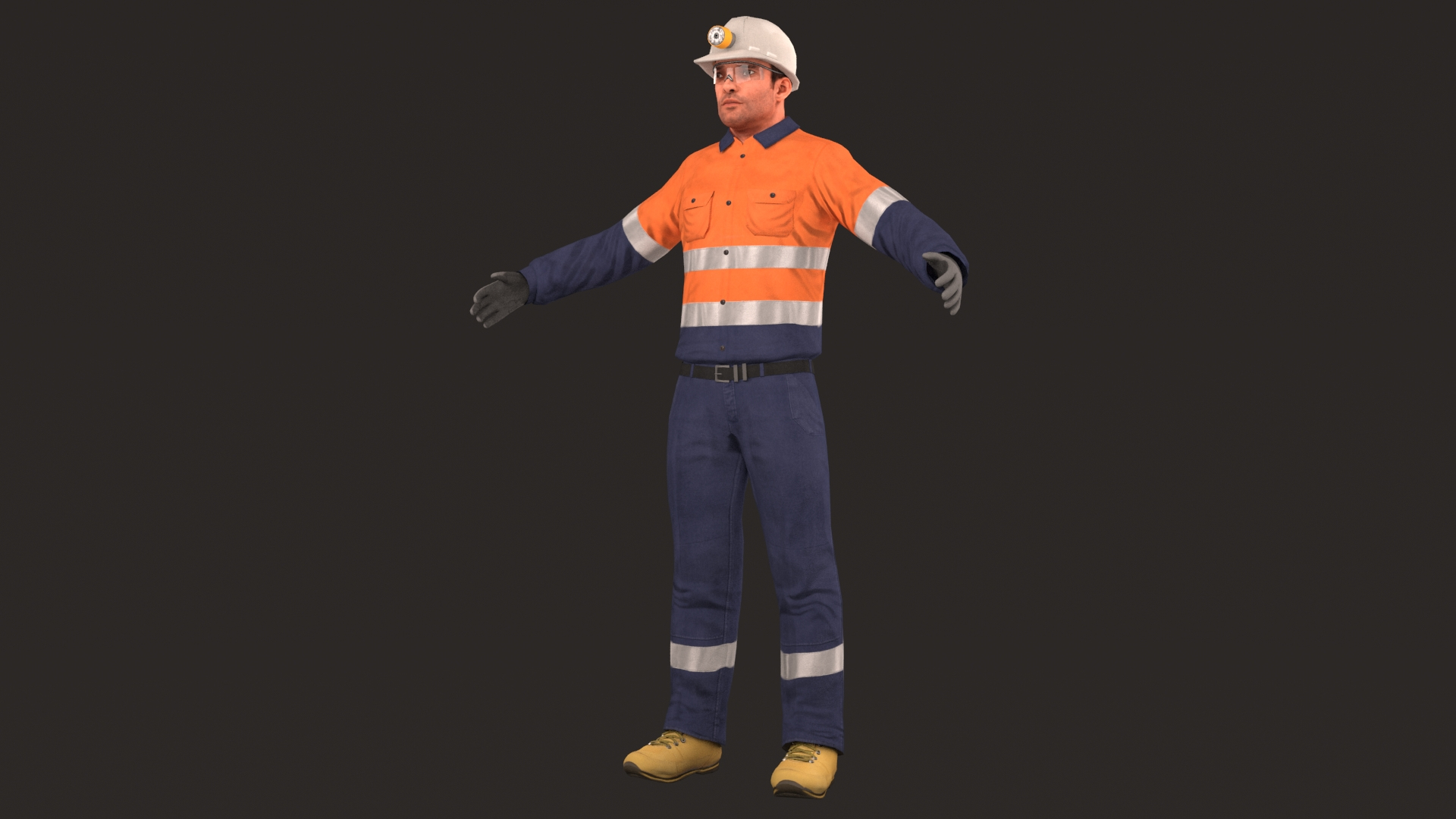 3D Miner 2020 4k Model - TurboSquid 1529711