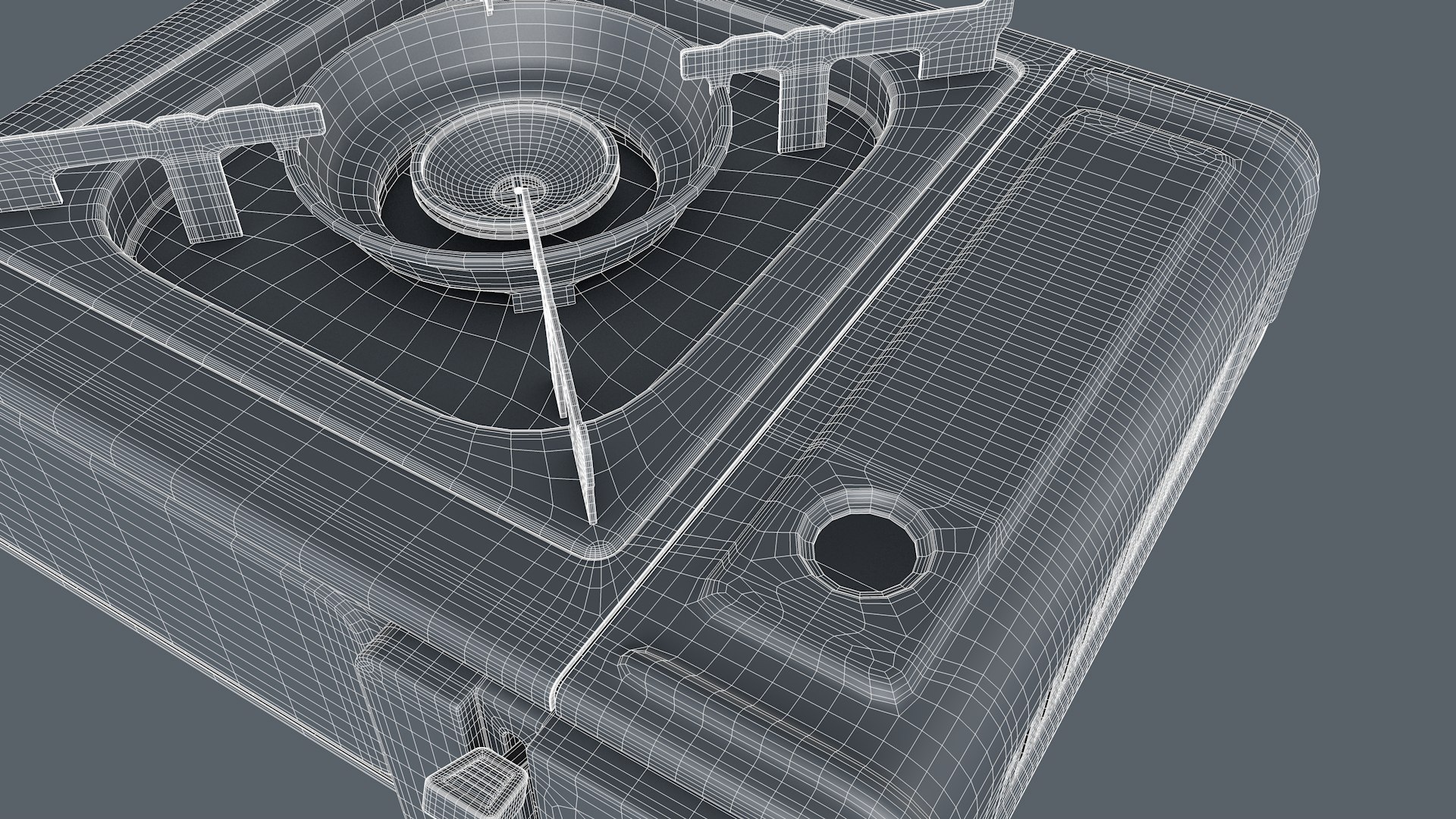 Portable Gas Stove 3D Model - TurboSquid 1976188